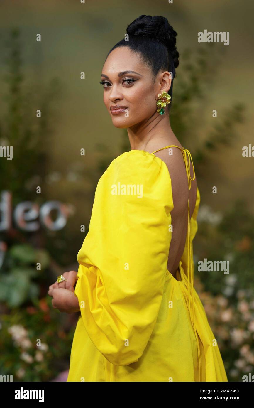 Cynthia Addai-Robinson poses for photographers upon arrival for the ...