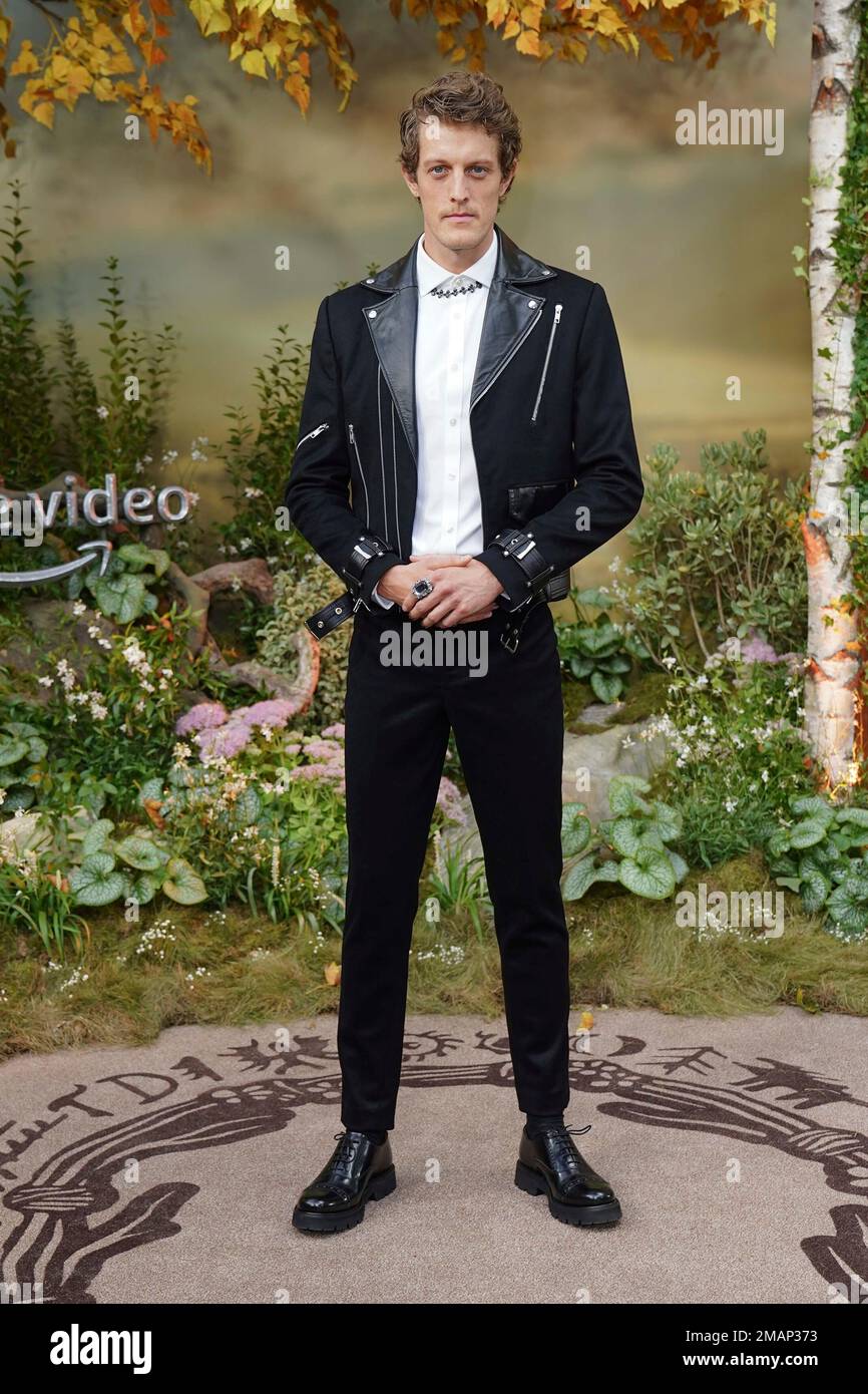 Robert Strange poses for photographers upon arrival for the world ...