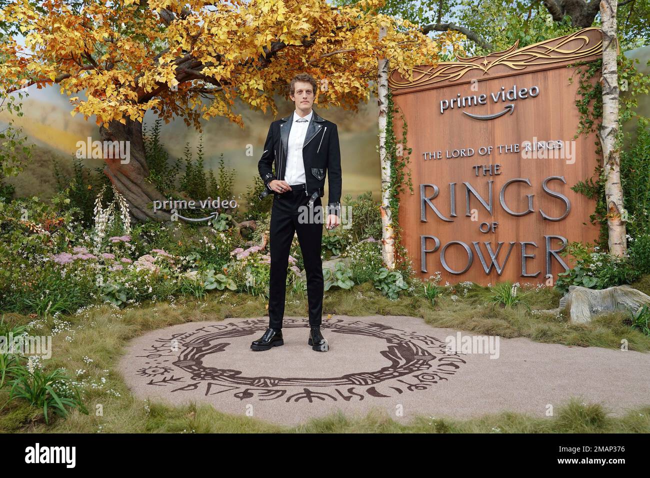 Robert Strange poses for photographers upon arrival for the world ...