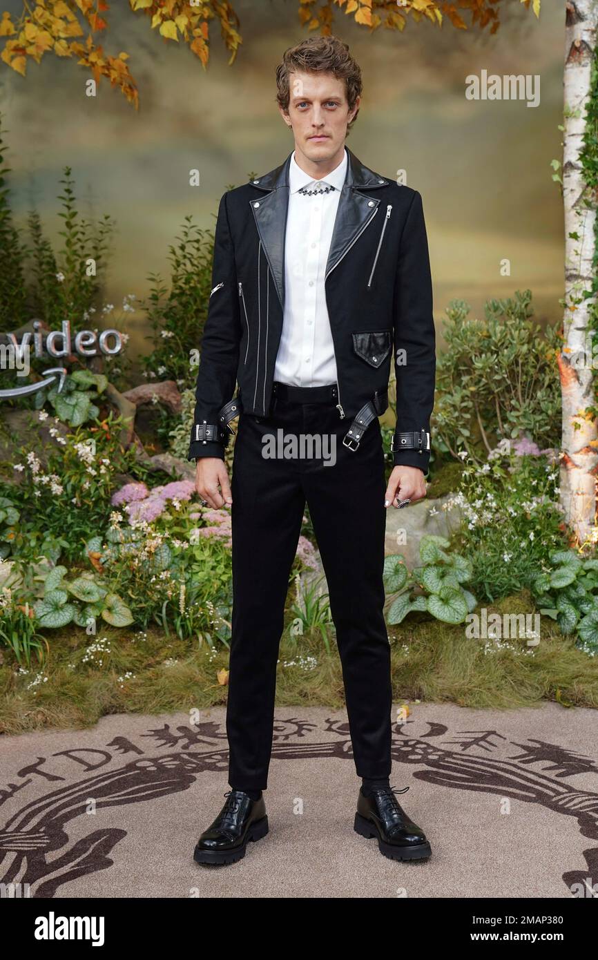 Robert Strange poses for photographers upon arrival for the world ...