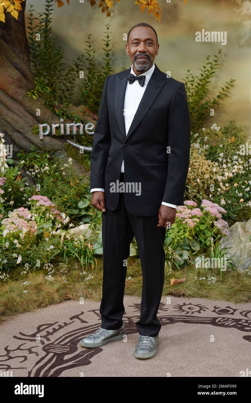 Lenny Henry poses for photographers upon arrival for the world premiere ...