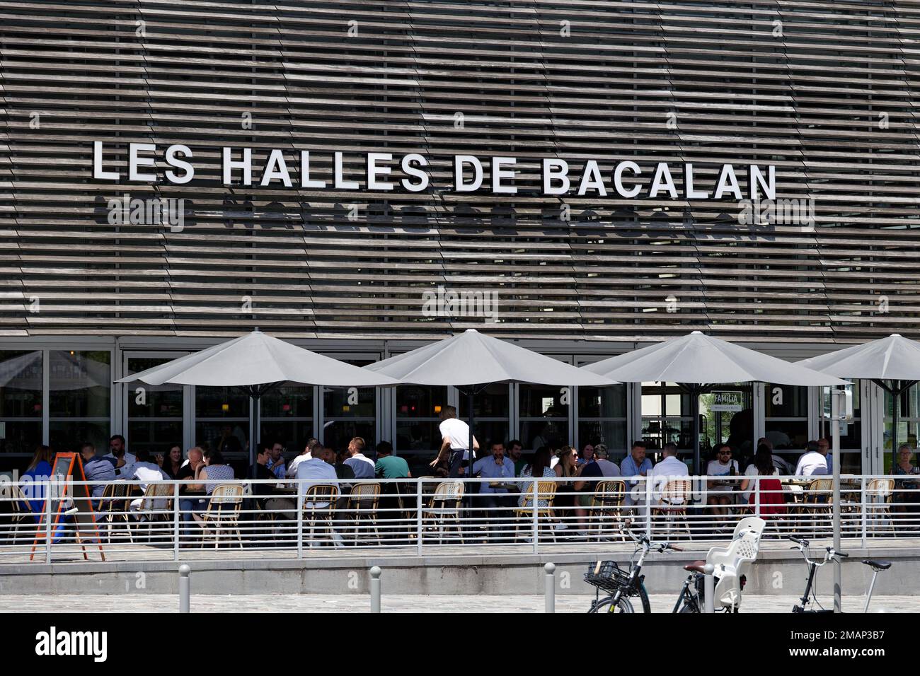 Les Halles de Bacalan, a food market featuring a collection of gourmet ...