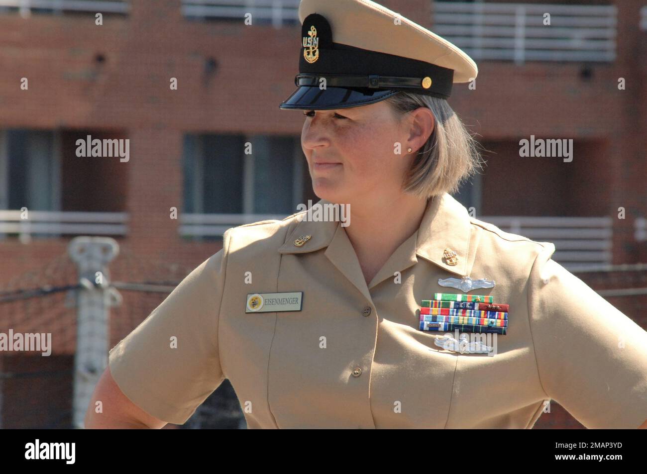 ETC(SW/AW/IW) Nicole Eisenmenger, assigned to Naval Computer and ...