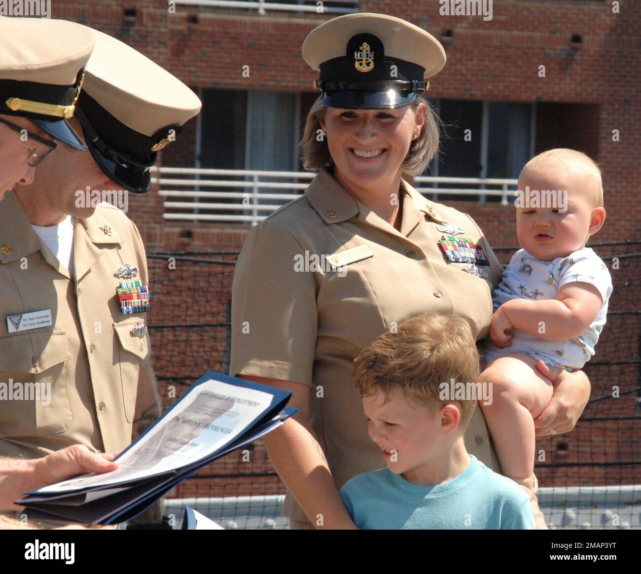 ETC(SW/AW/IW) Nicole Eisenmenger, assigned to Naval Computer and ...