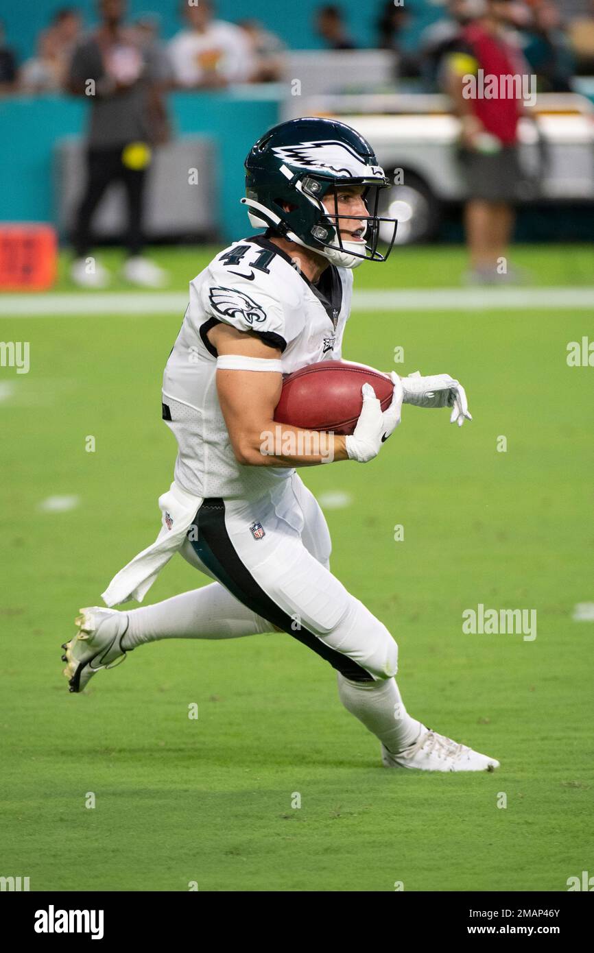 Philadelphia Eagles wide receiver Britain Covey (41) runs with the ball ...