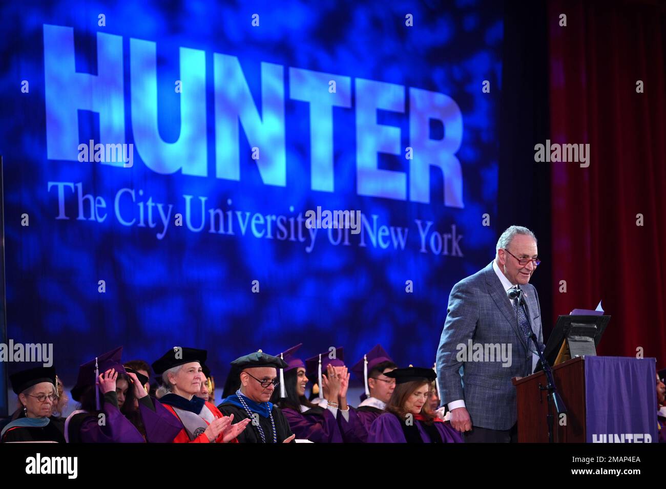 New York, USA. 19th Jan, 2023. Majority Leader of United States Senate ...