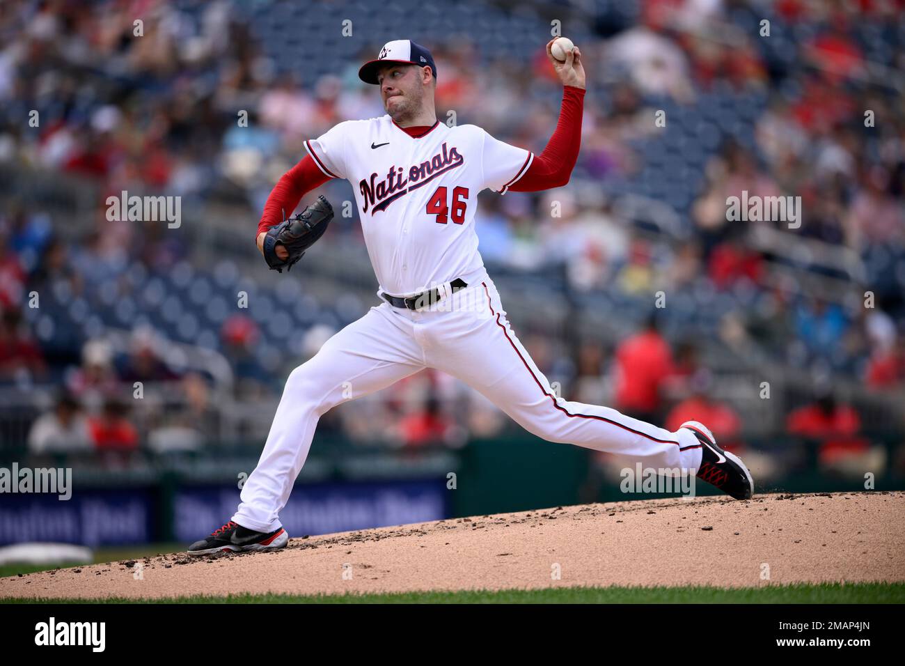 Washington Nationals starting pitcher Patrick Corbin (46) in action ...