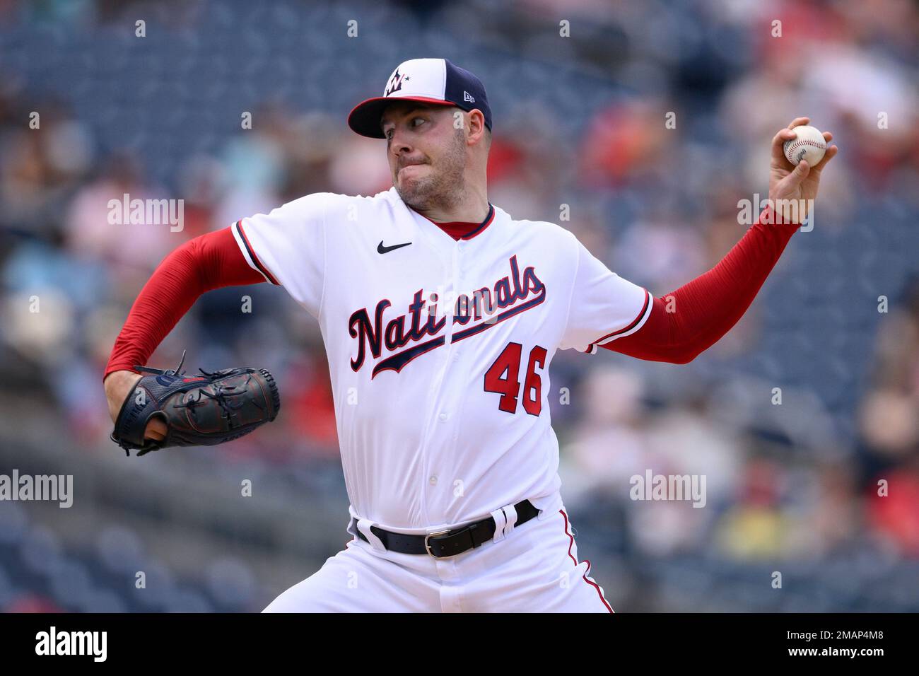 Washington Nationals starting pitcher Patrick Corbin (46) in action ...