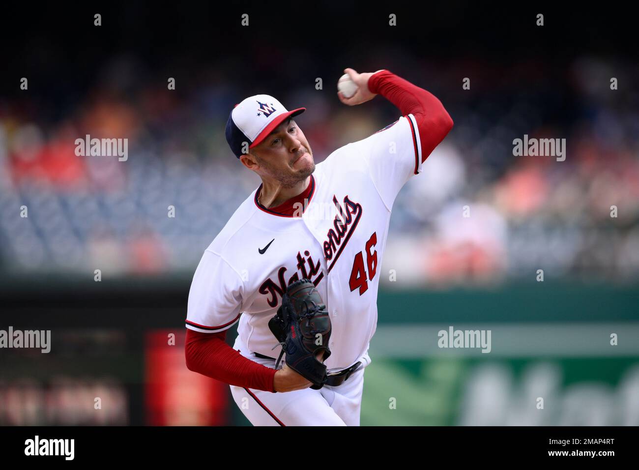Washington Nationals starting pitcher Patrick Corbin (46) in action ...