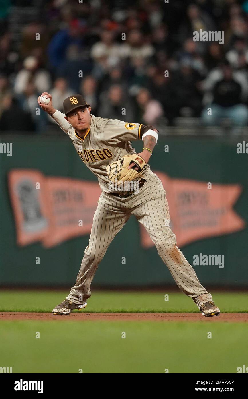 San Diego Padres' Manny Machado during a baseball game against the San ...