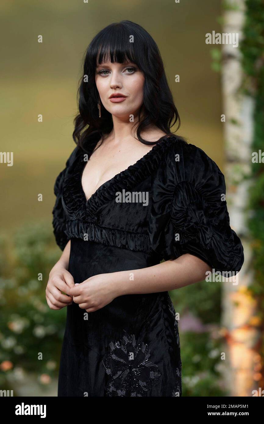 Markella Kavenagh poses for photographers upon arrival for the world ...