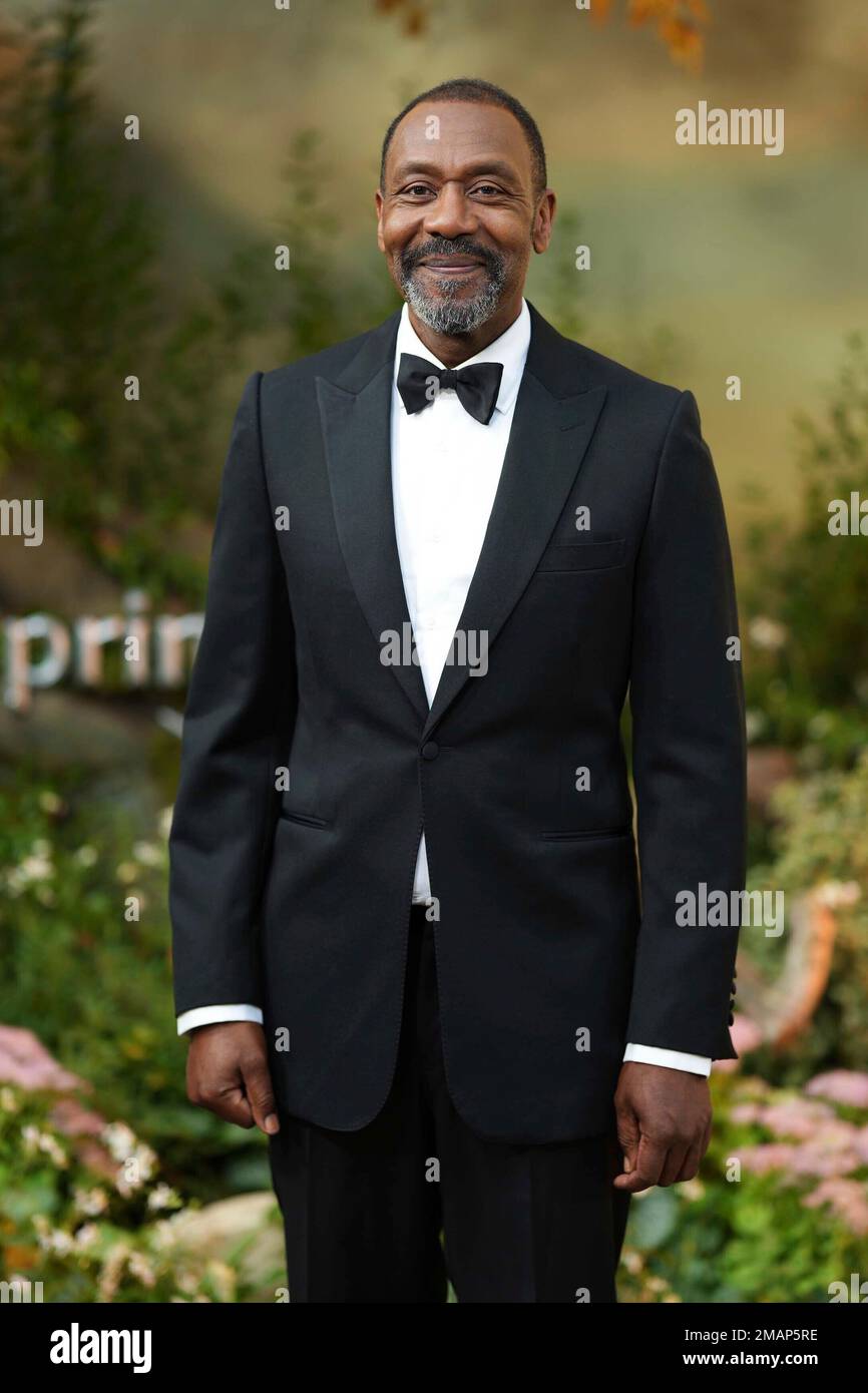 Lenny Henry poses for photographers upon arrival for the world premiere ...