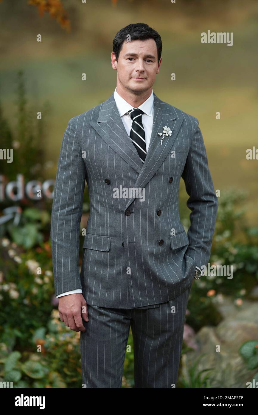 Benjamin Walker poses for photographers upon arrival for the world ...