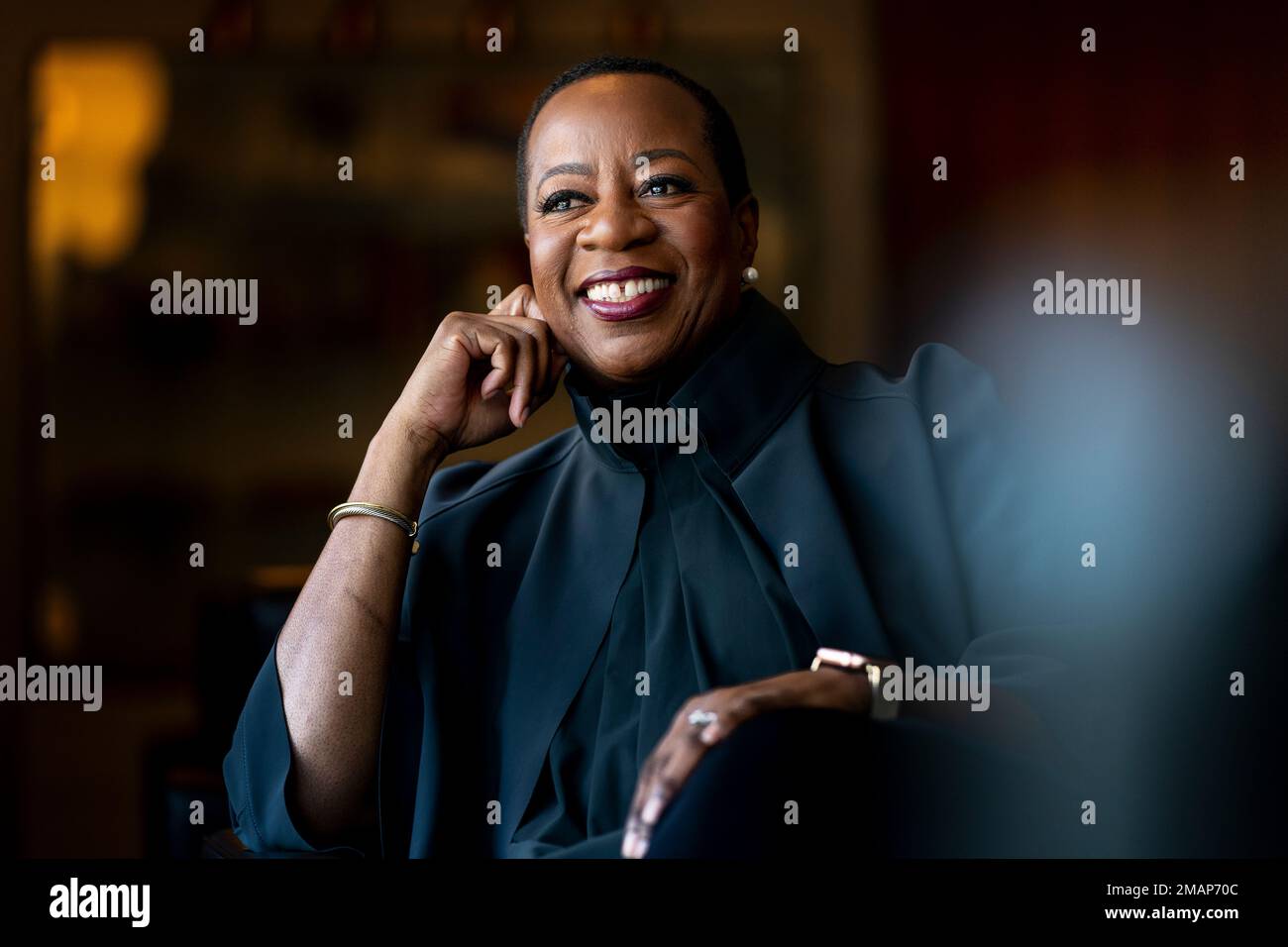 United Way CEO Angela Williams poses for a portrait in Alexandria, Va ...