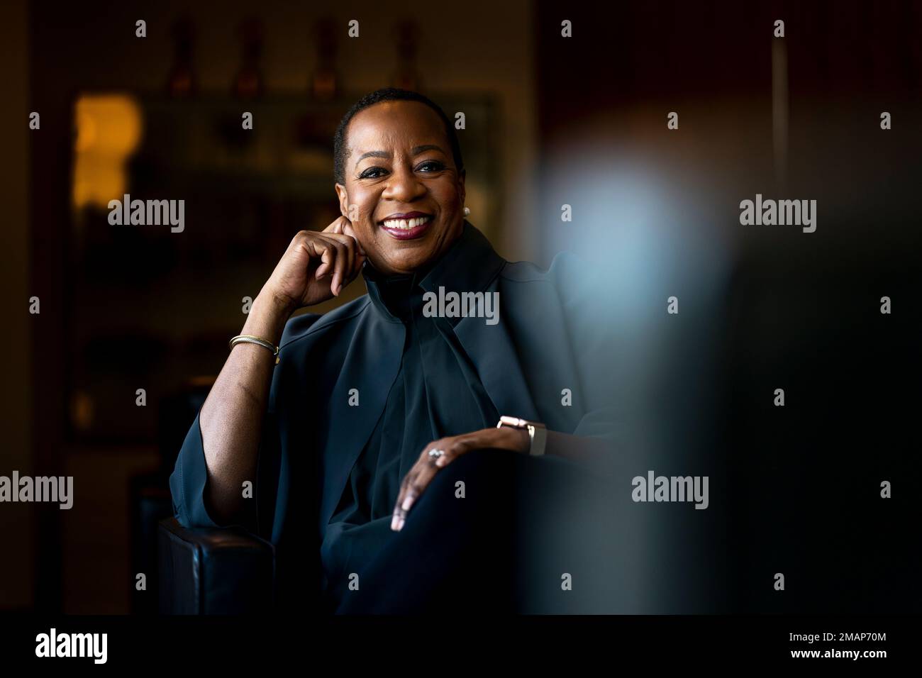 United Way CEO Angela Williams poses for a portrait in Alexandria, Va ...