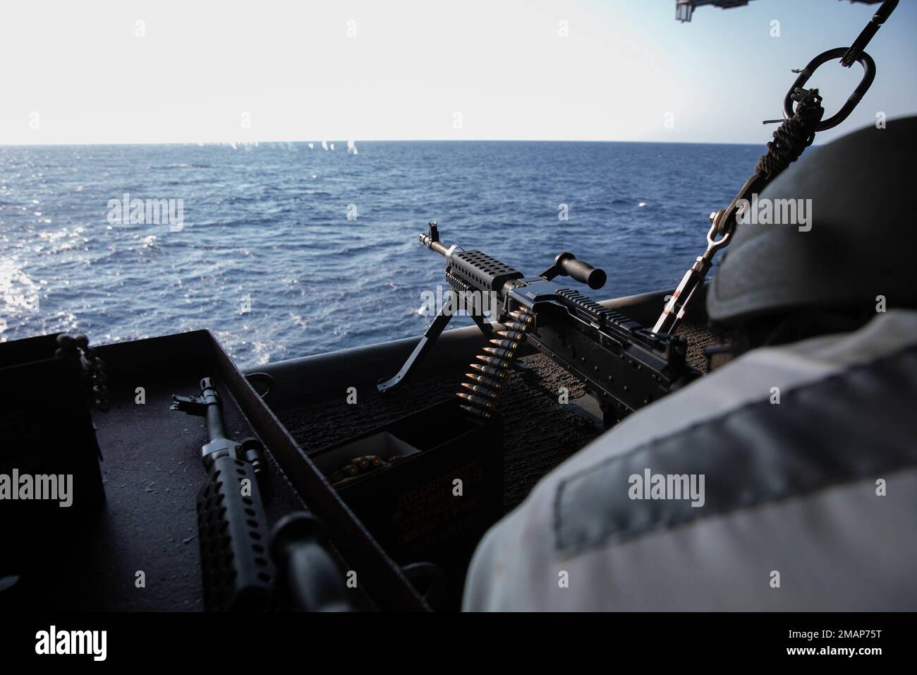 220602-N-QP737-1129 ATLANTIC OCEAN (June 2, 2022) Master-at-Arms 3rd ...