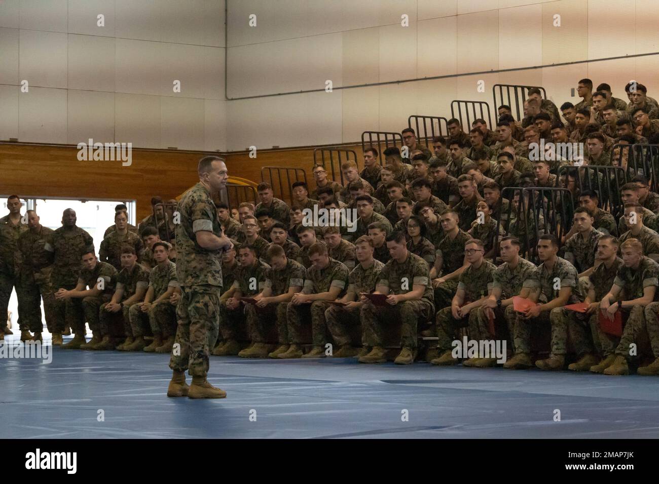 U.S. Marine Corps Maj. Gen. Jay Bargeron, commanding general of 3d ...
