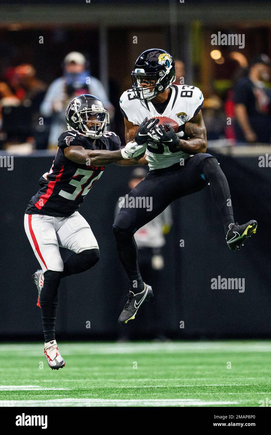 Jacksonville Jaguars wide receiver Tim Jones (83) makes the catch ...