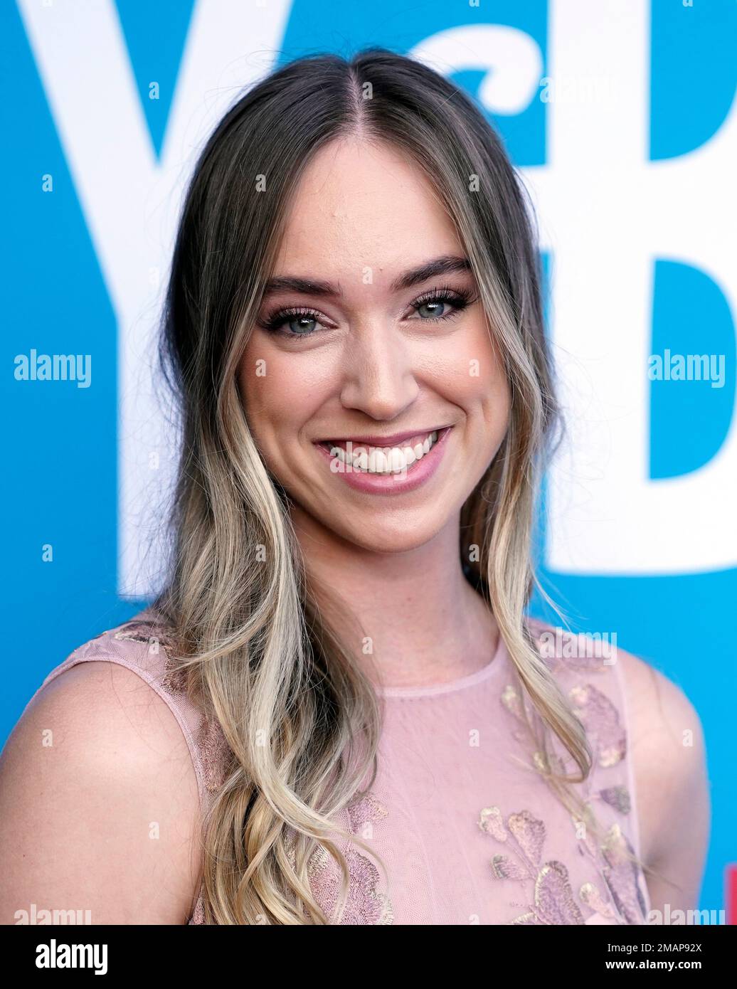 Taylor Murphy poses at a special screening of the Netflix film "Ivy ...