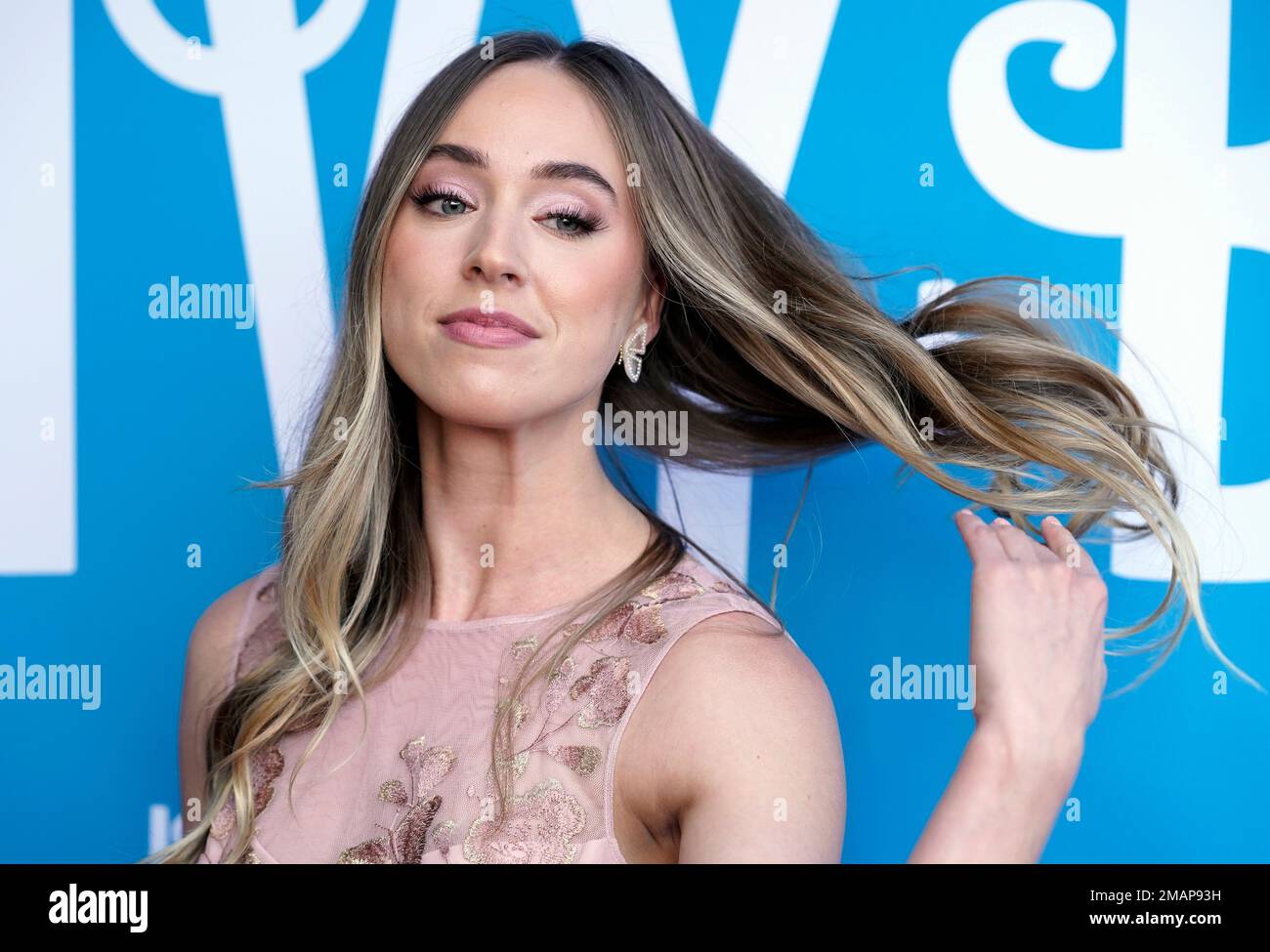 Taylor Murphy poses at a special screening of the Netflix film "Ivy ...