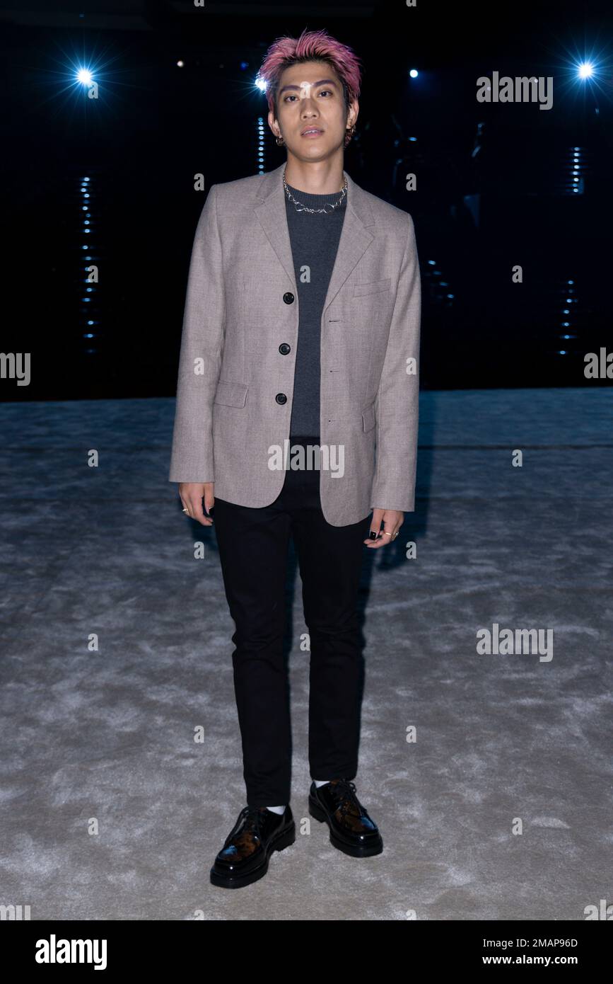 Paris, Frankreich. 19th Jan, 2023. Yamato Inoue attends AMI Alexandre ...