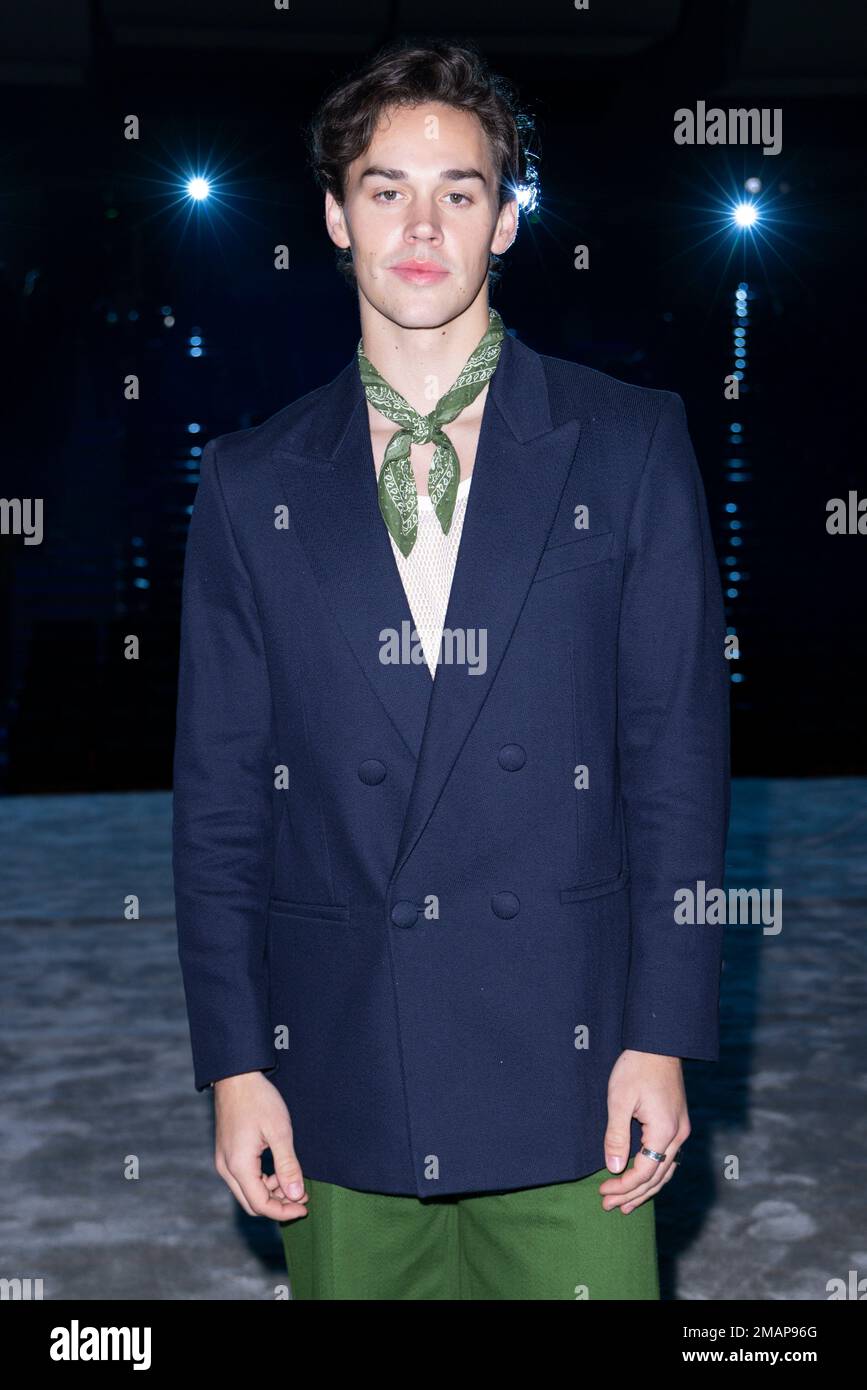 Paris, Frankreich. 19th Jan, 2023. Noah Beck attends AMI Alexandre ...