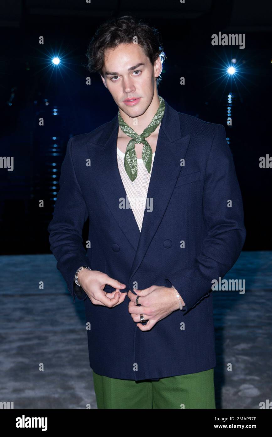 Paris, Frankreich. 19th Jan, 2023. Noah Beck attends AMI Alexandre ...