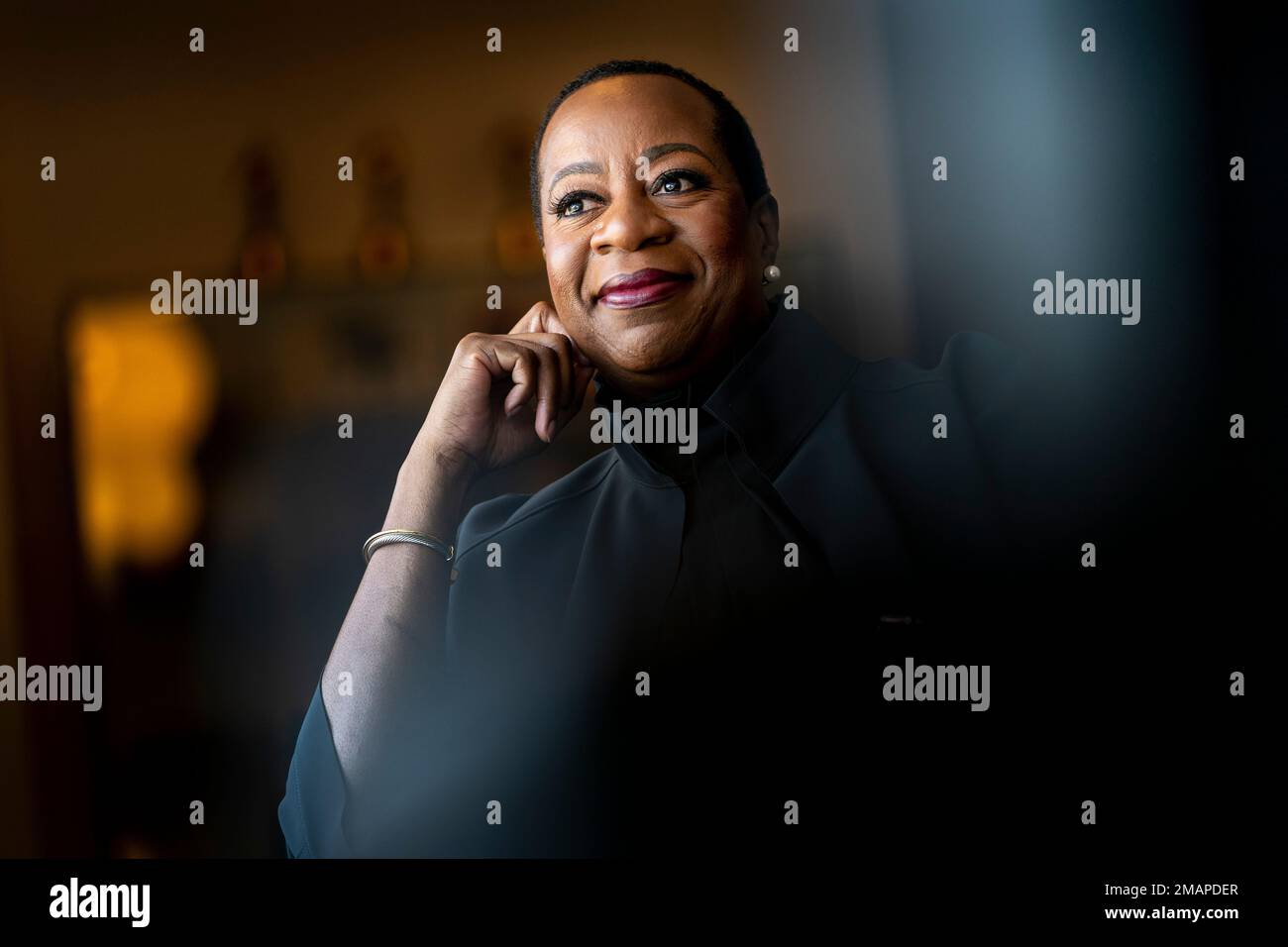 United Way CEO Angela Williams poses for a portrait in Alexandria, Va ...