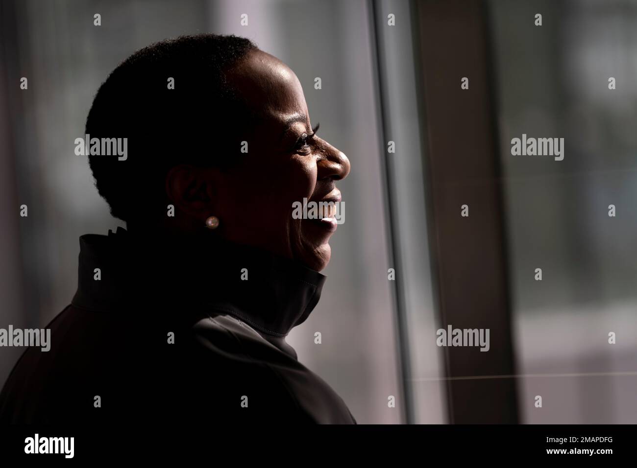 United Way CEO Angela Williams poses for a portrait in Alexandria, Va ...