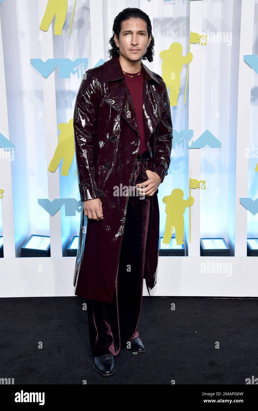 Danny Ramirez arrives at the MTV Video Music Awards at the Prudential ...
