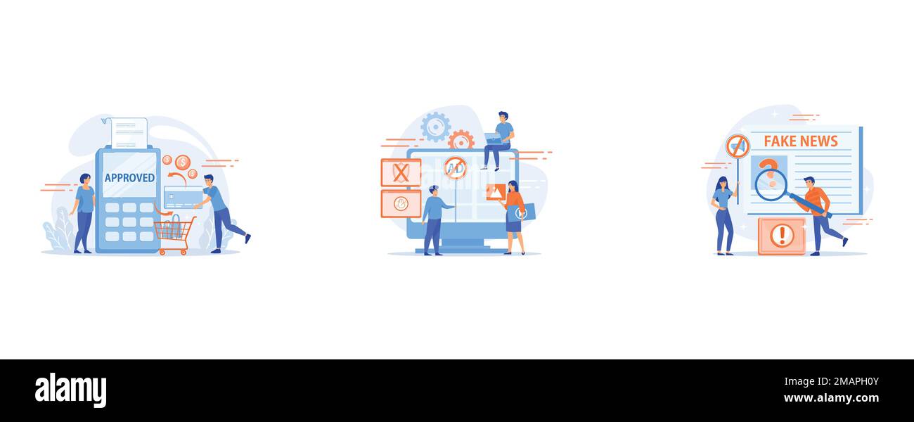 Money transfer, Programmer developing anti virus program, Fake news, junk news content ...