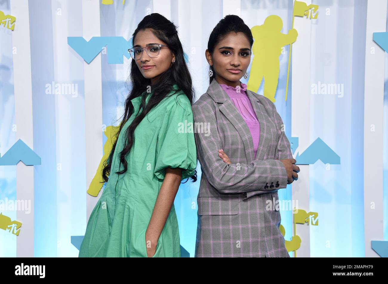 Kiran Saishankar, left, and Nivi Saishankar of Kiran + Nivi arrive at ... Kiran Saishankar, left, and Nivi Saishankar of Kiran + Nivi arrive at ...
