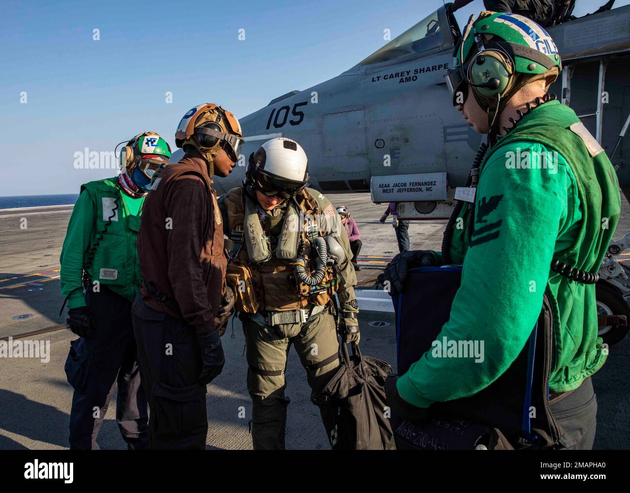 220602-N-YD731-1757 ATLANTIC OCEAN (June 2, 2022) Capt. David-Tavis ...