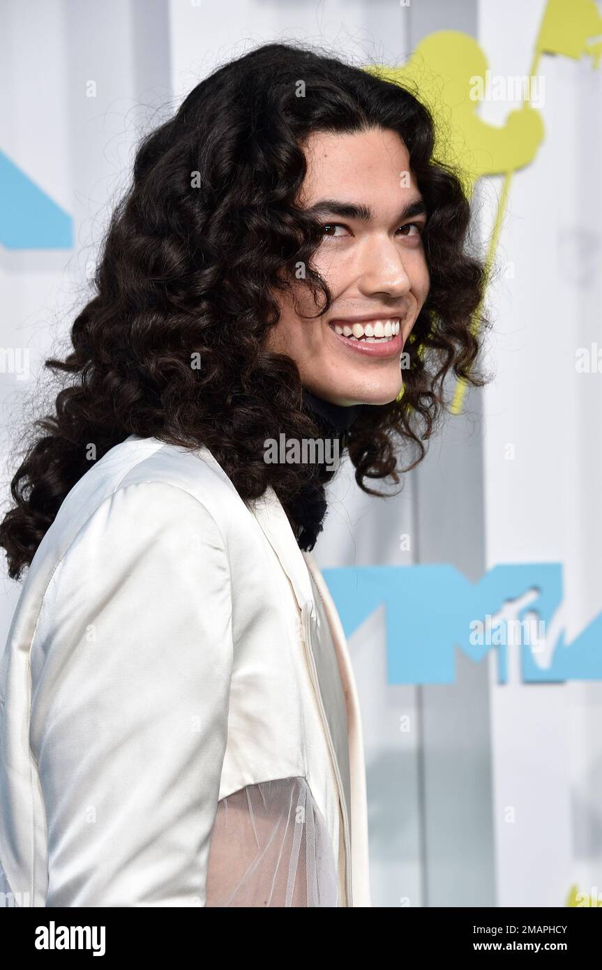 Conan Gray arrives at the MTV Video Music Awards at the Prudential ...