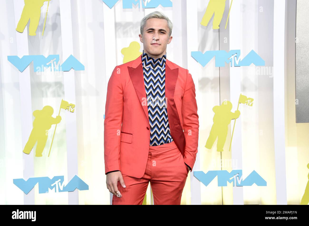 Christopher Olsen arrives at the MTV Video Music Awards at the ...