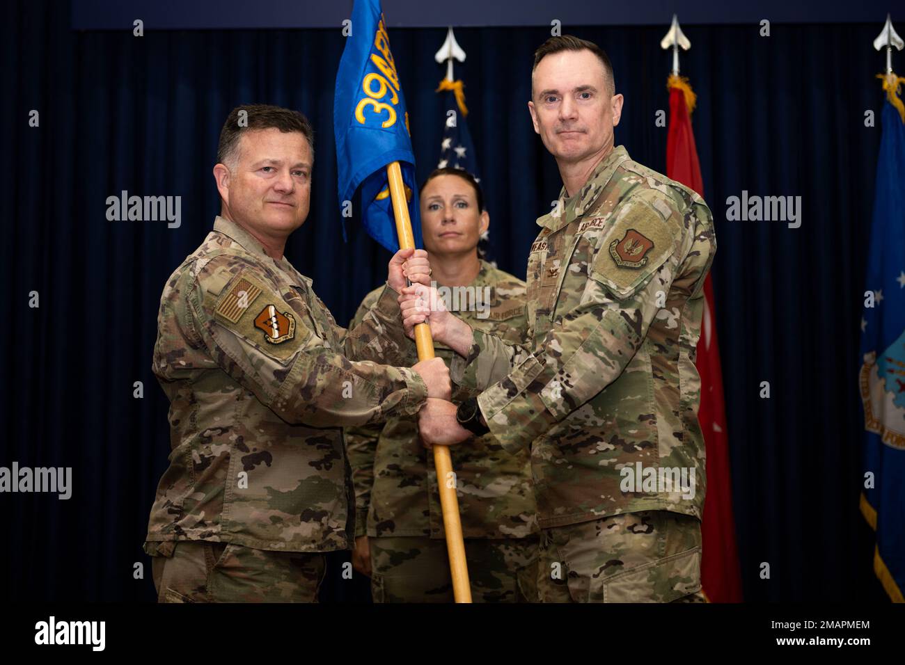 Col. Bradley Weast, outgoing 39th Medical Group commander, relinquishes ...