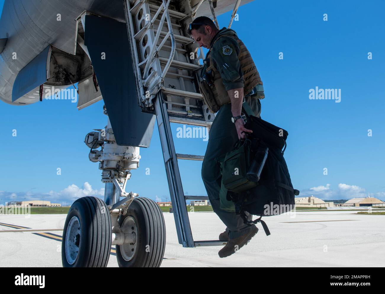 U.S. Air Force Lt. Col. Ross Hobbs, the commander of the 34th Bomb ...