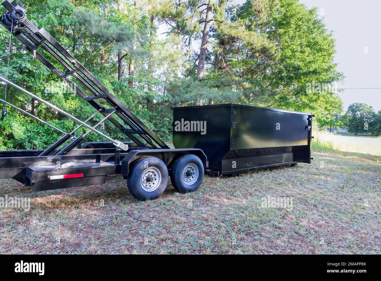 Waste disposal containers made of metal for recycling construction ...