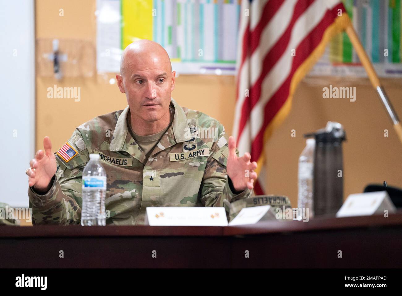 Brig. Gen. Patrick R. Michaelis, Fort Jackson's commanding general ...