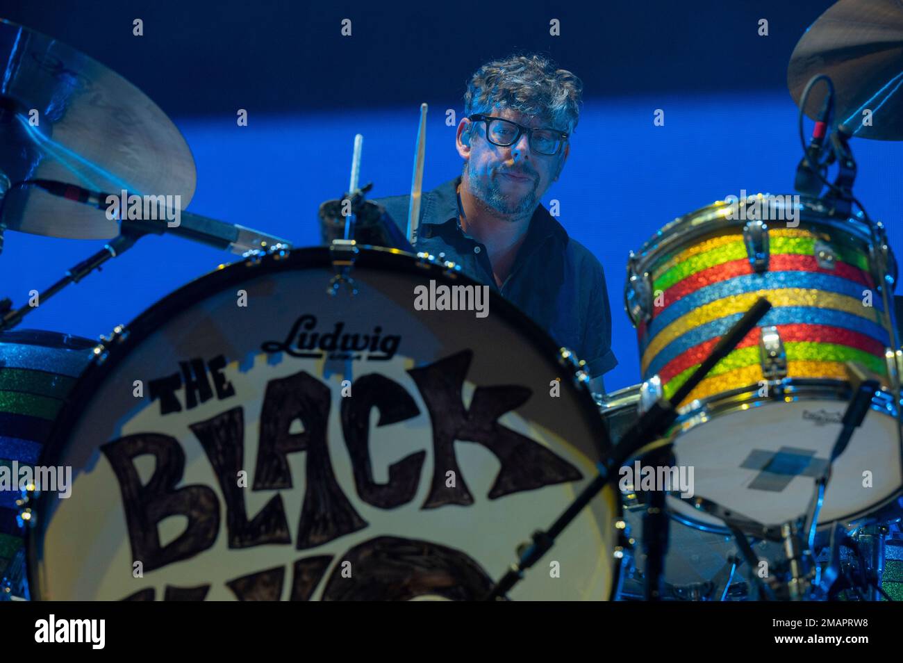 Patrick Carney of The Black Keys performs during the Dropout Boogie ...