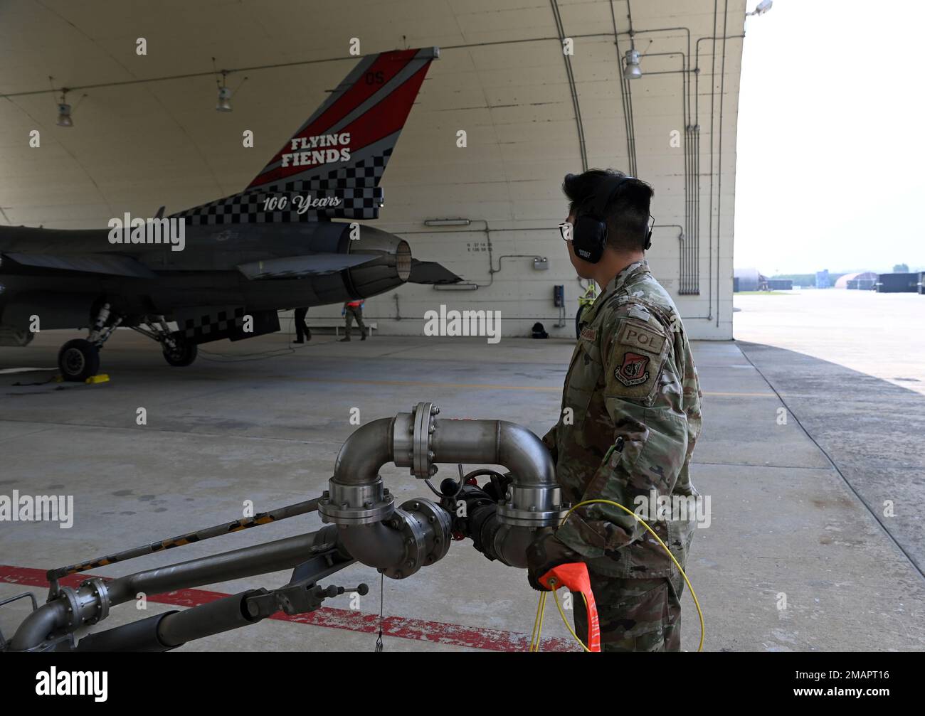 Senior Airman Derek Pyon, 51st Logistics Readiness Squadron Petroleum ...