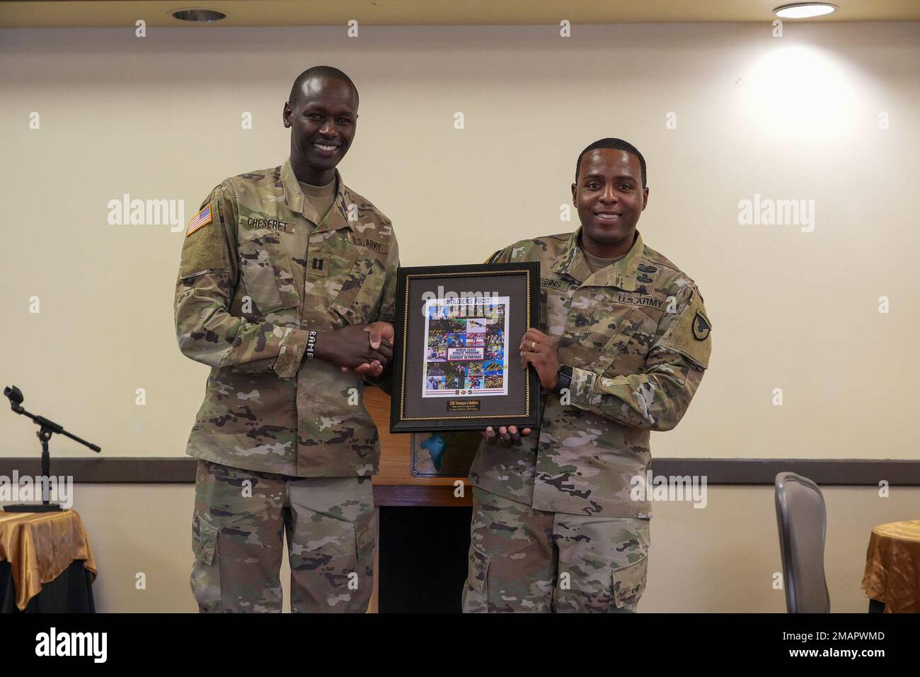 Command Sgt. Maj. Tremayne A. Robbins, U.S. Army Environmental Command ...