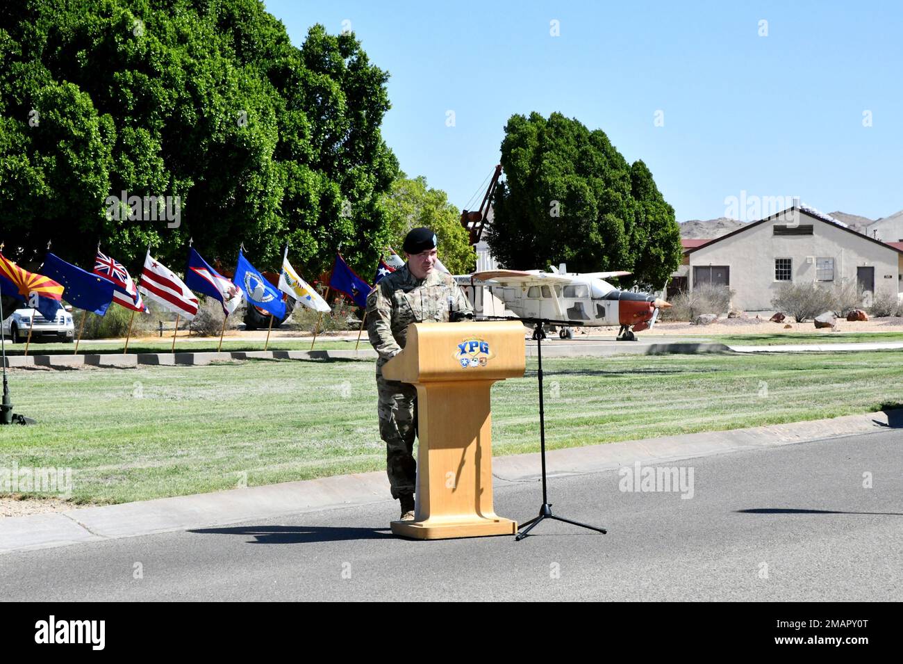 Lt. Col. Shane Dering assumed command of Yuma Test Center (YTC) on June ...
