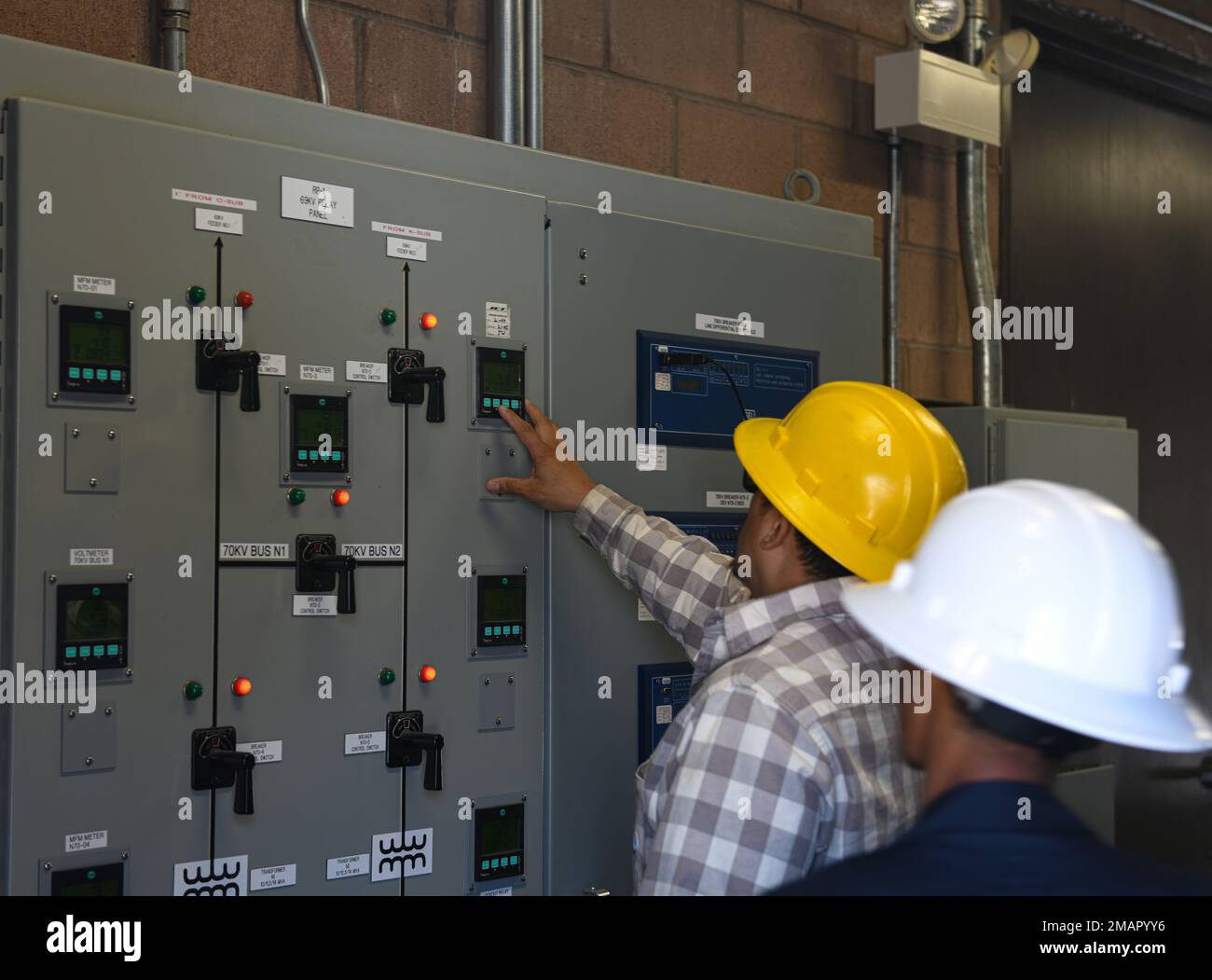 Mr. Volkmer Garcia, electrical engineering technician, assigned to the ...