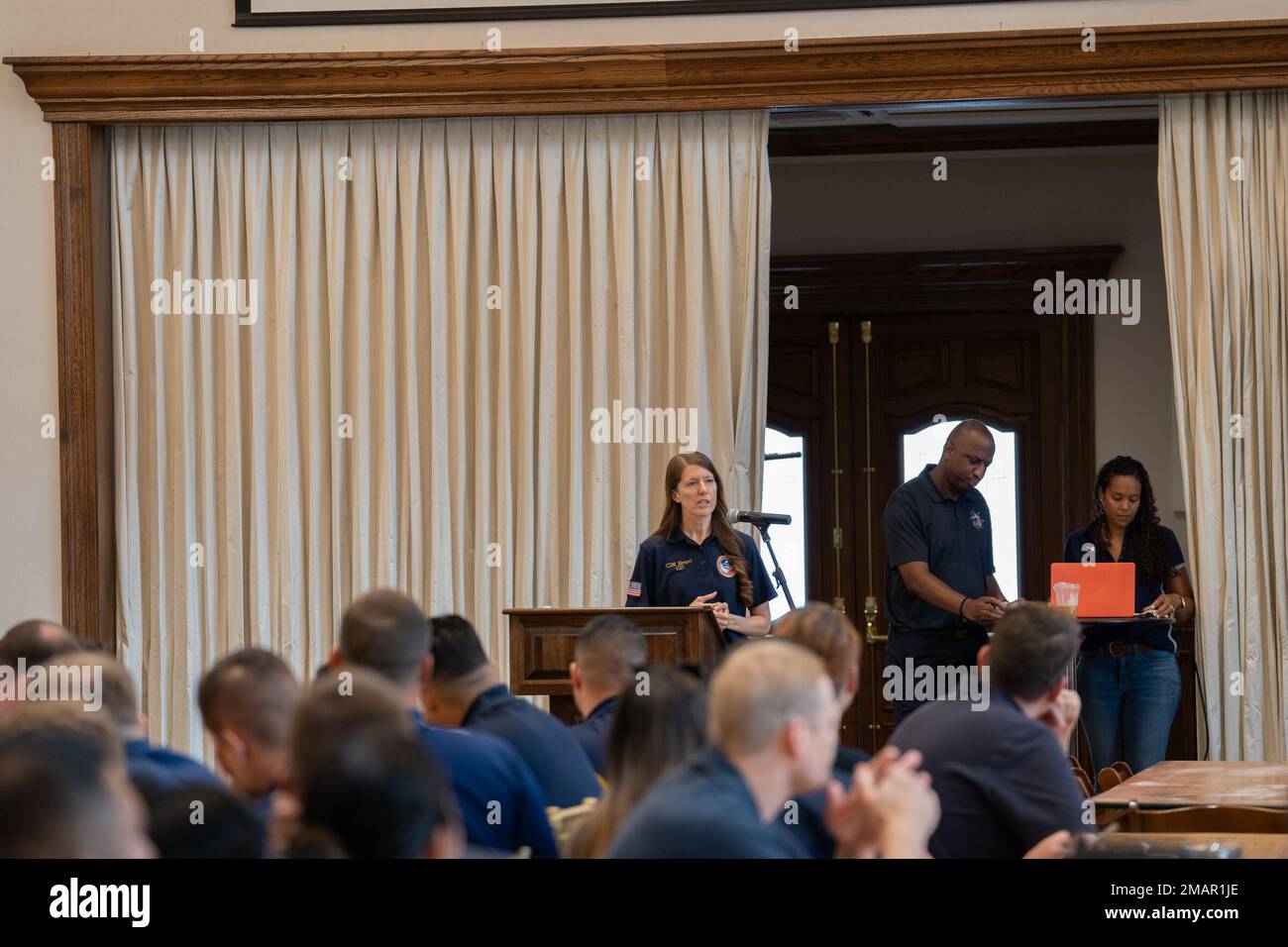 FREDERICKSBURG– (June 2, 2022) NTAG San Antonio Commanding Officer, CDR ...