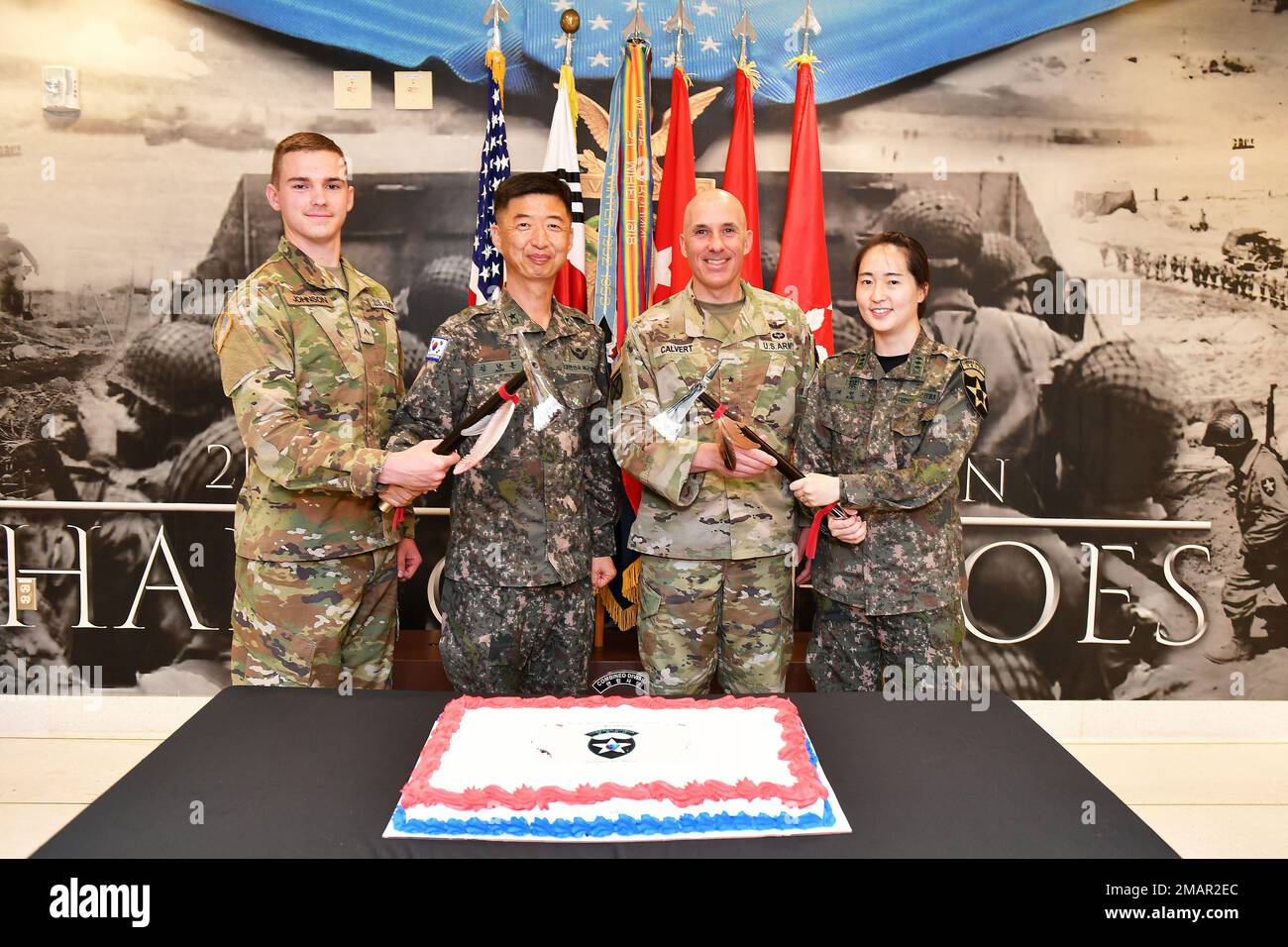 2nd infantry division warriors hi-res stock photography and images - Alamy