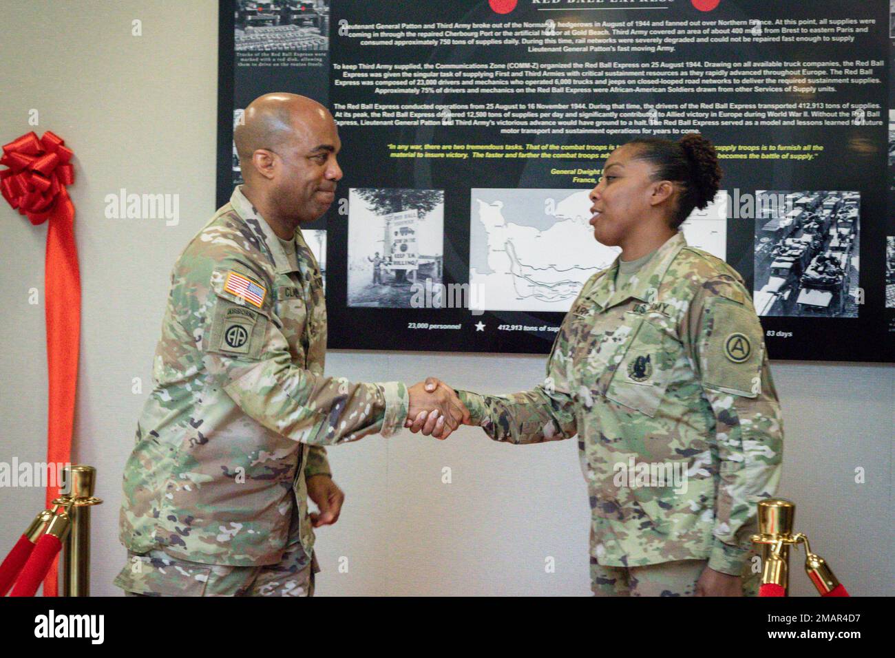 Master Sgt Natasha Carroll, USARCENT Logistics Operations Sergeant ...