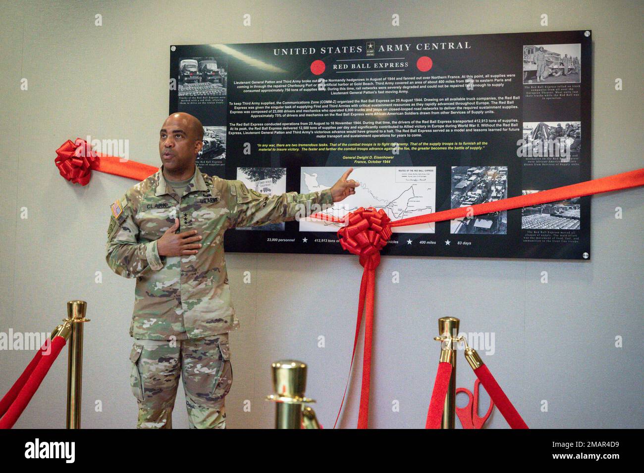 USARCENT Commander, Lt. Gen. Ron Clark describes the heroic actions of ...