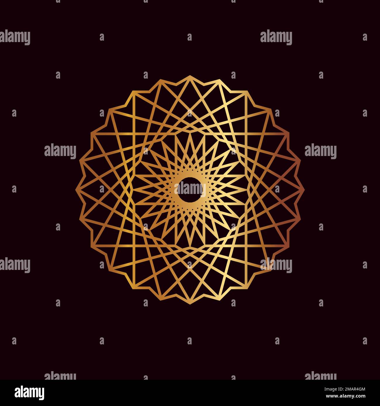 mandala logo element template, suitable for spa, yoga, meditation and ...