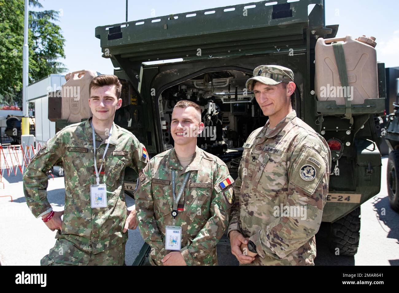 U.S. Army Staff Sgt. Matthew Lopes, assigned to Eagle Troop, 2nd ...